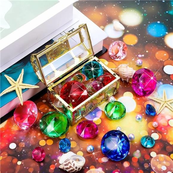 Toys | 24 Pieces Diving Gem Pool Toys Colorful Summer Swimming Gem ...